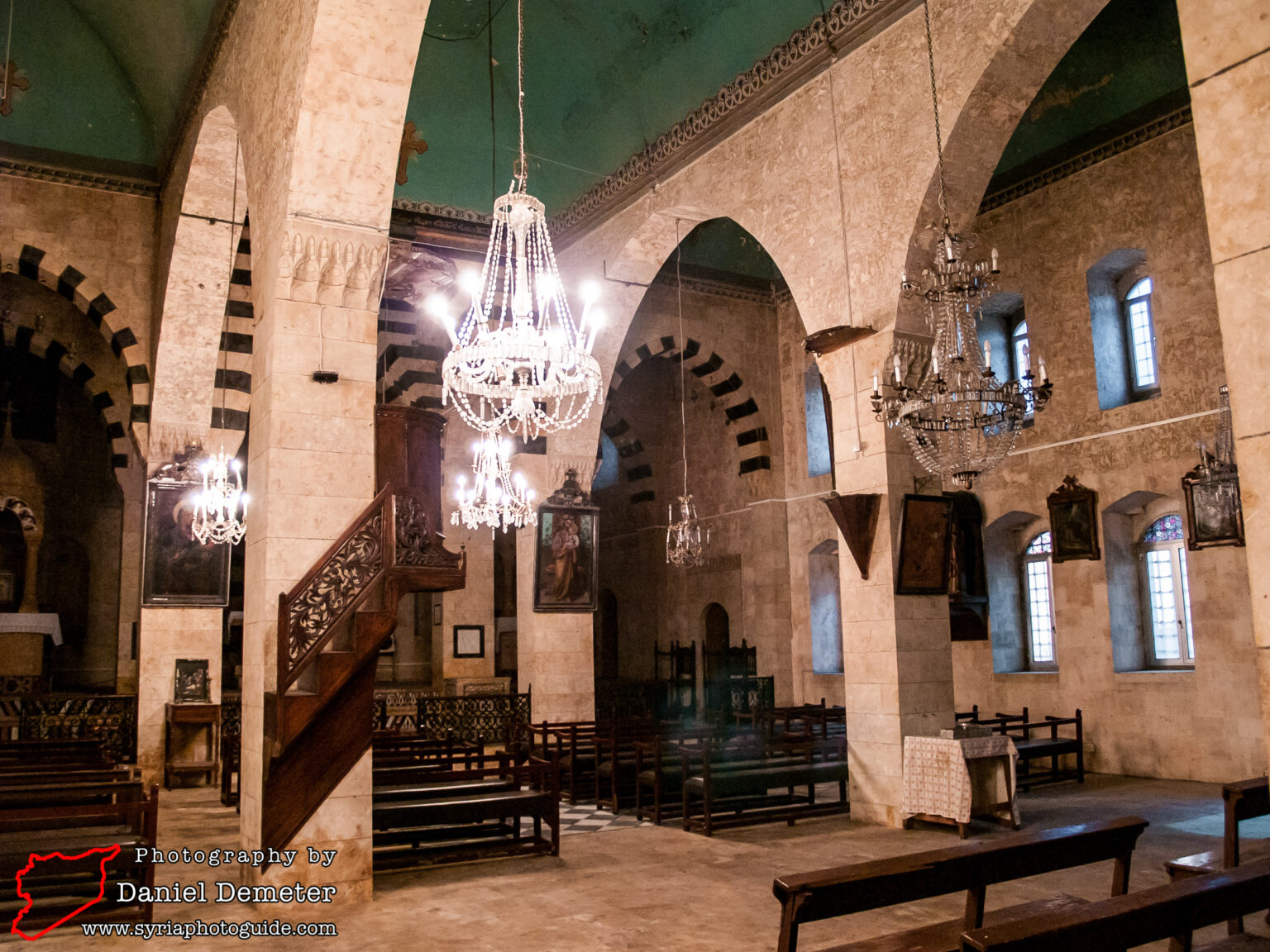 Aleppo – Syrian Catholic Church of Saint Asia al-Hakim حلب – كنيسة مار ...