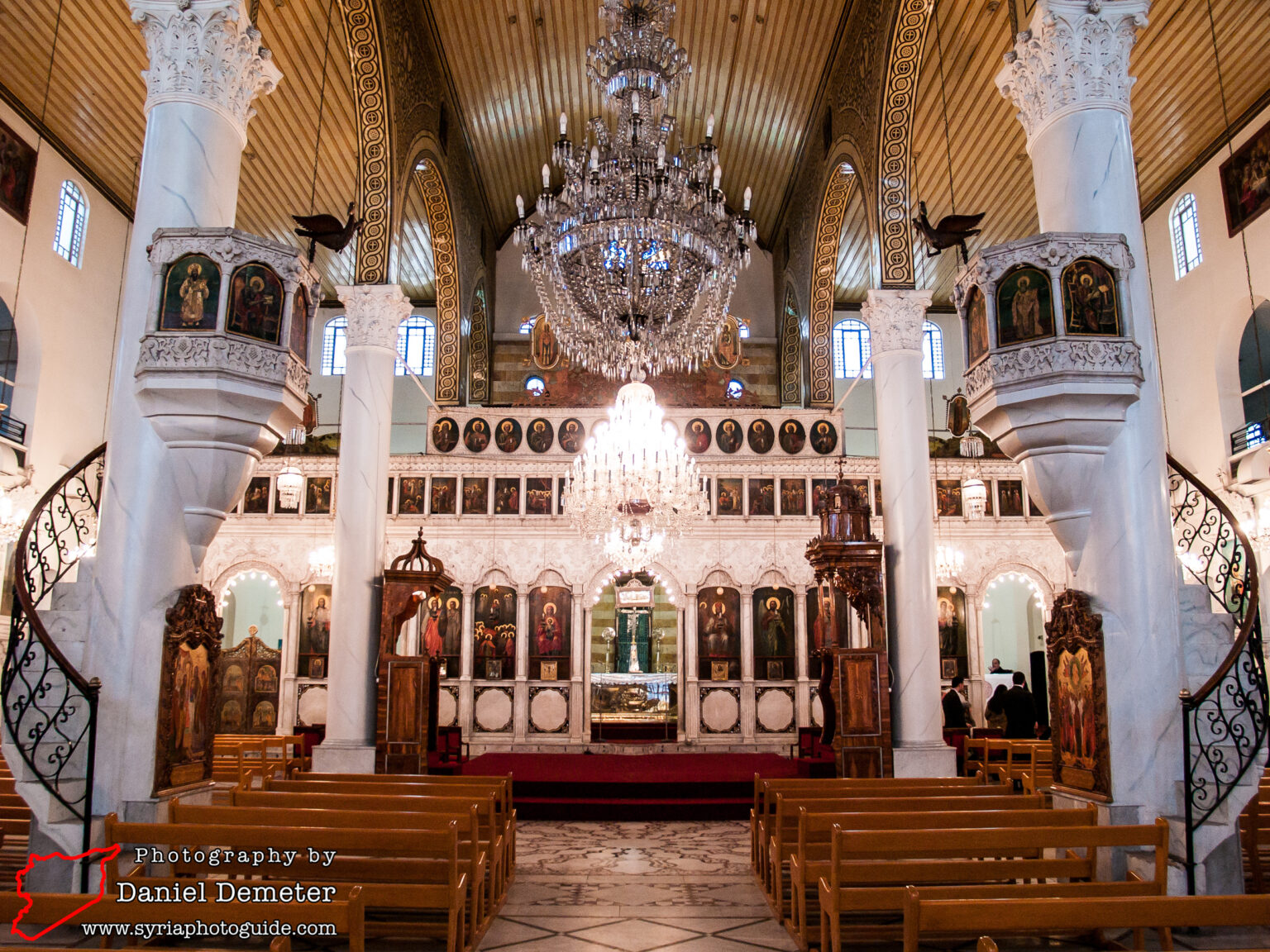 Damascus – al-Mariyamiyeh Church دمشق – كنيسة المريمية – Syria Photo Guide