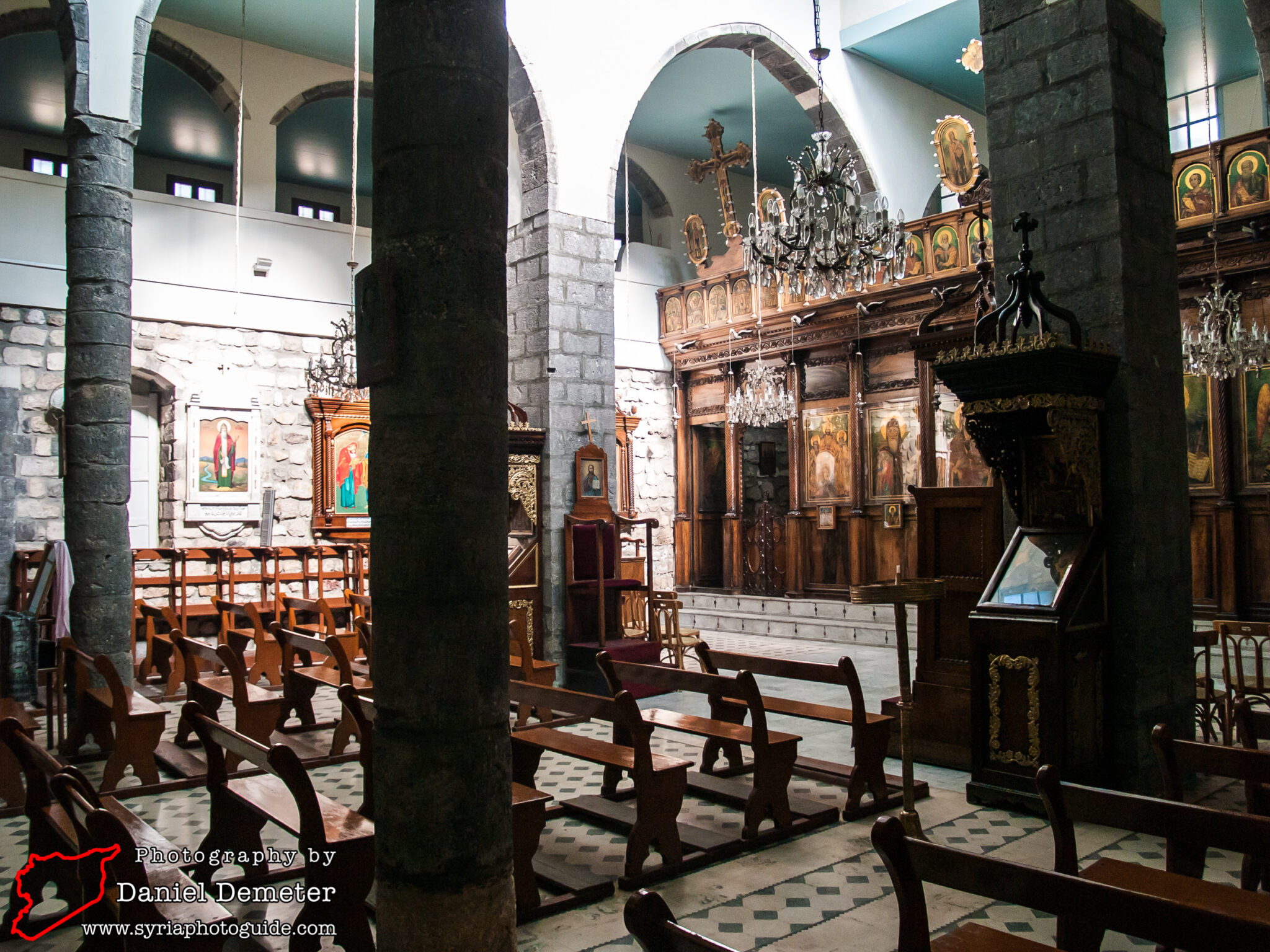 Damascus – Church of Saint John of Damascus دمشق – كنيسة القديس يوحنا ...