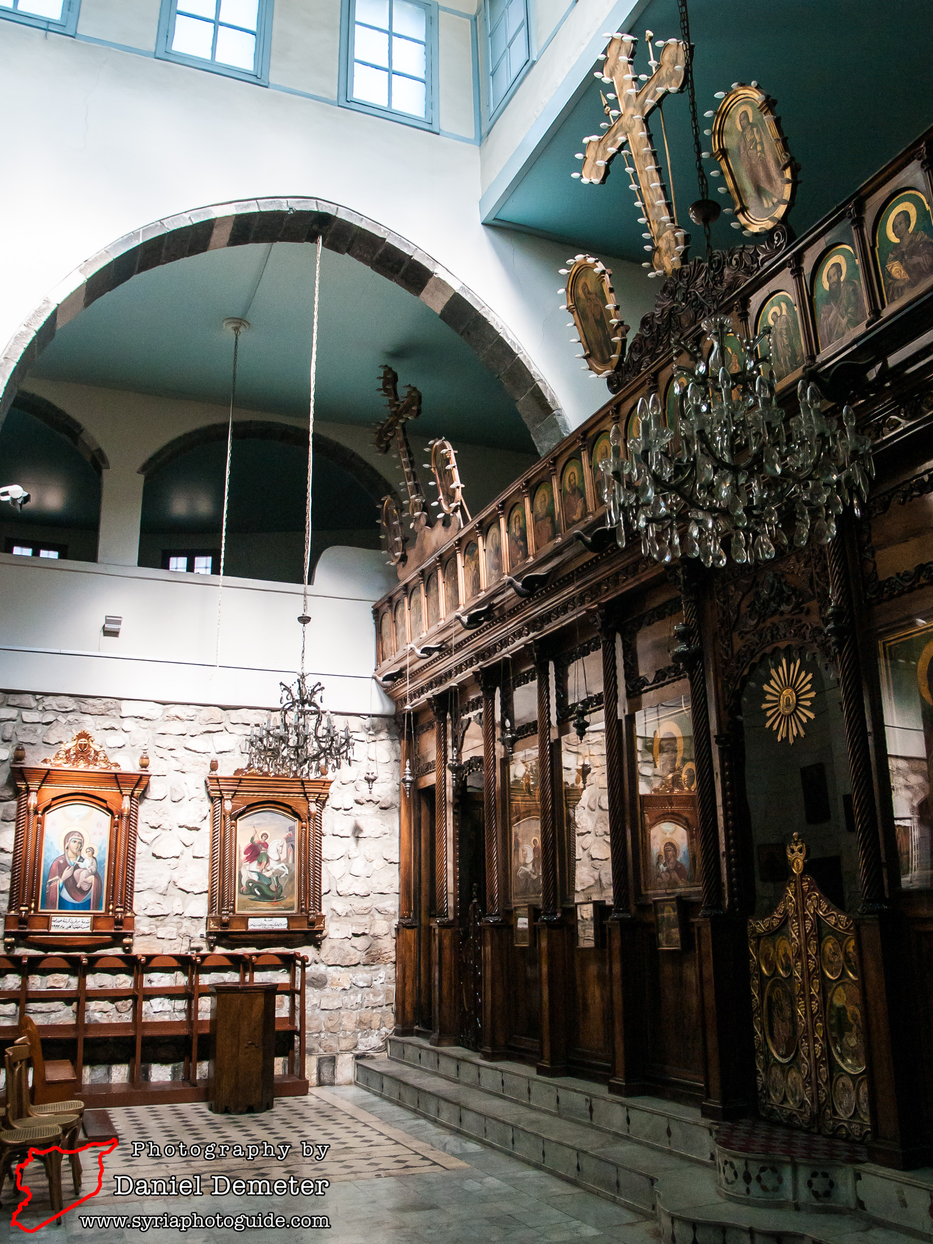 Damascus – Church of Saint John of Damascus دمشق – كنيسة القديس يوحنا ...