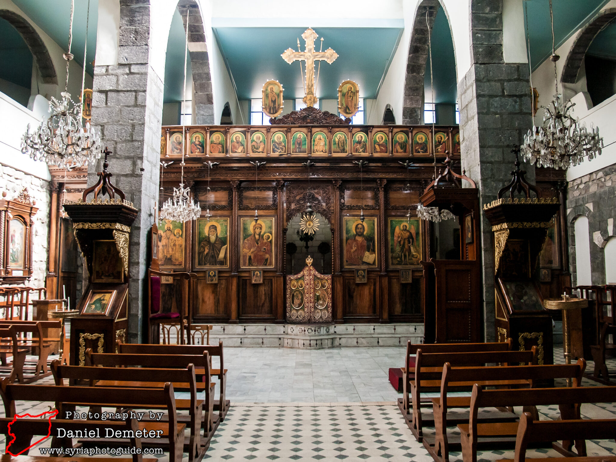 Damascus – Church of Saint John of Damascus دمشق – كنيسة القديس يوحنا ...