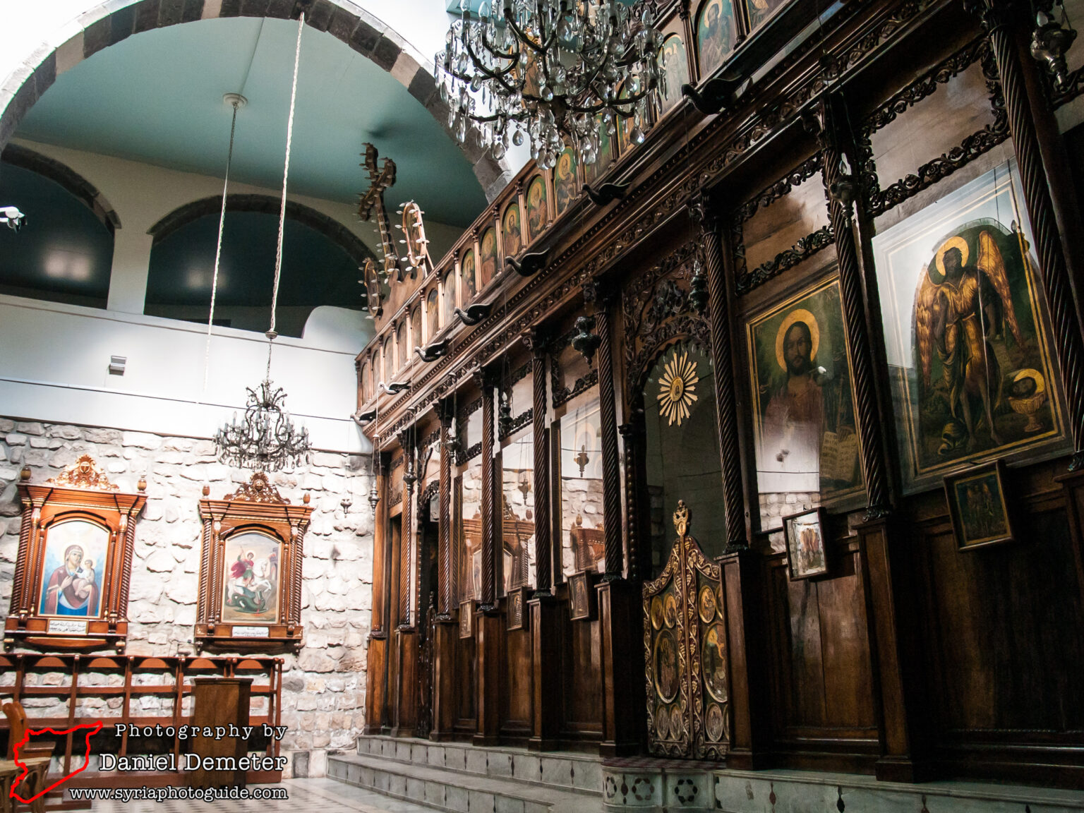 Damascus – Church of Saint John of Damascus دمشق – كنيسة القديس يوحنا ...
