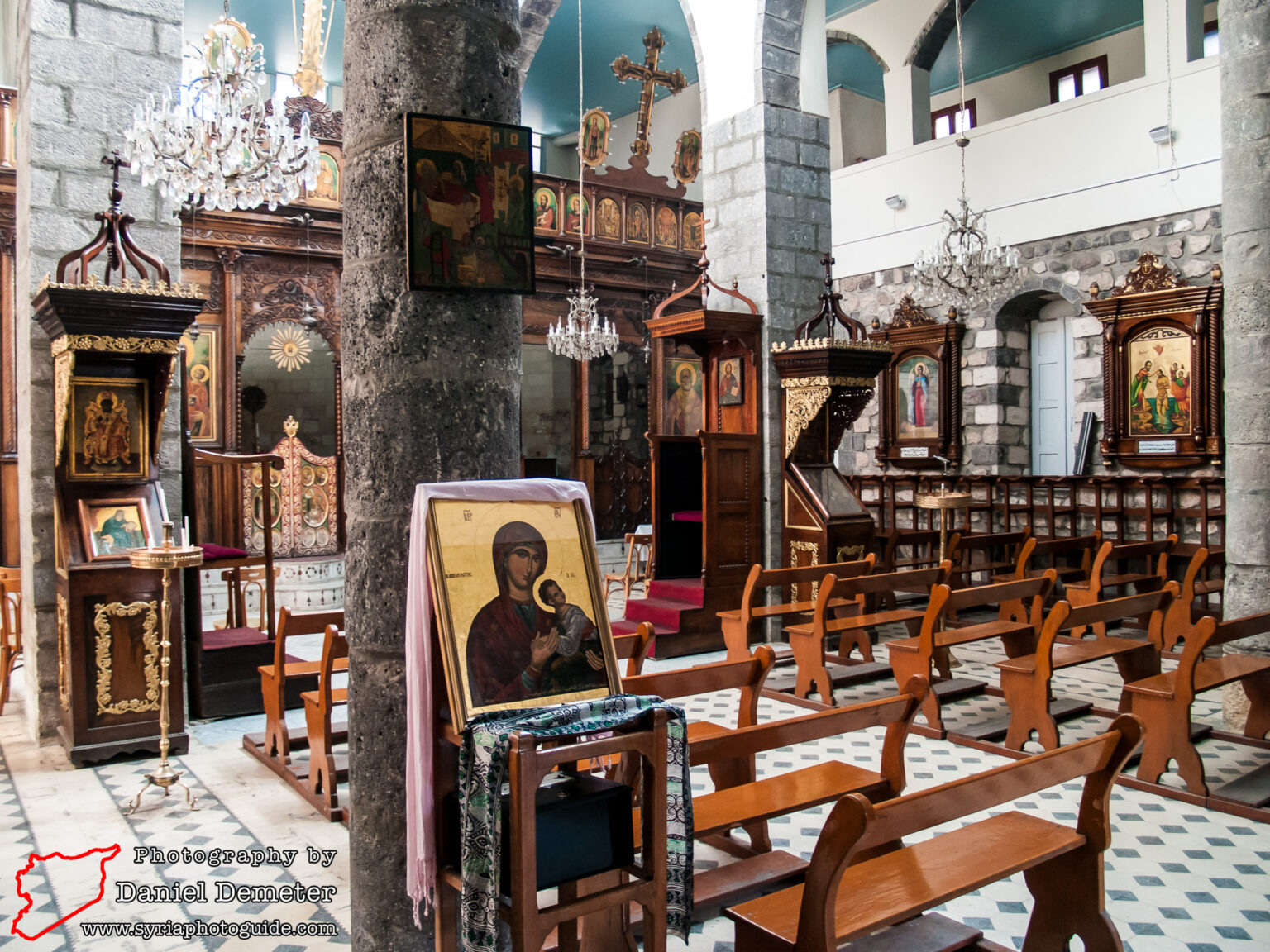 Damascus – Church of Saint John of Damascus دمشق – كنيسة القديس يوحنا ...