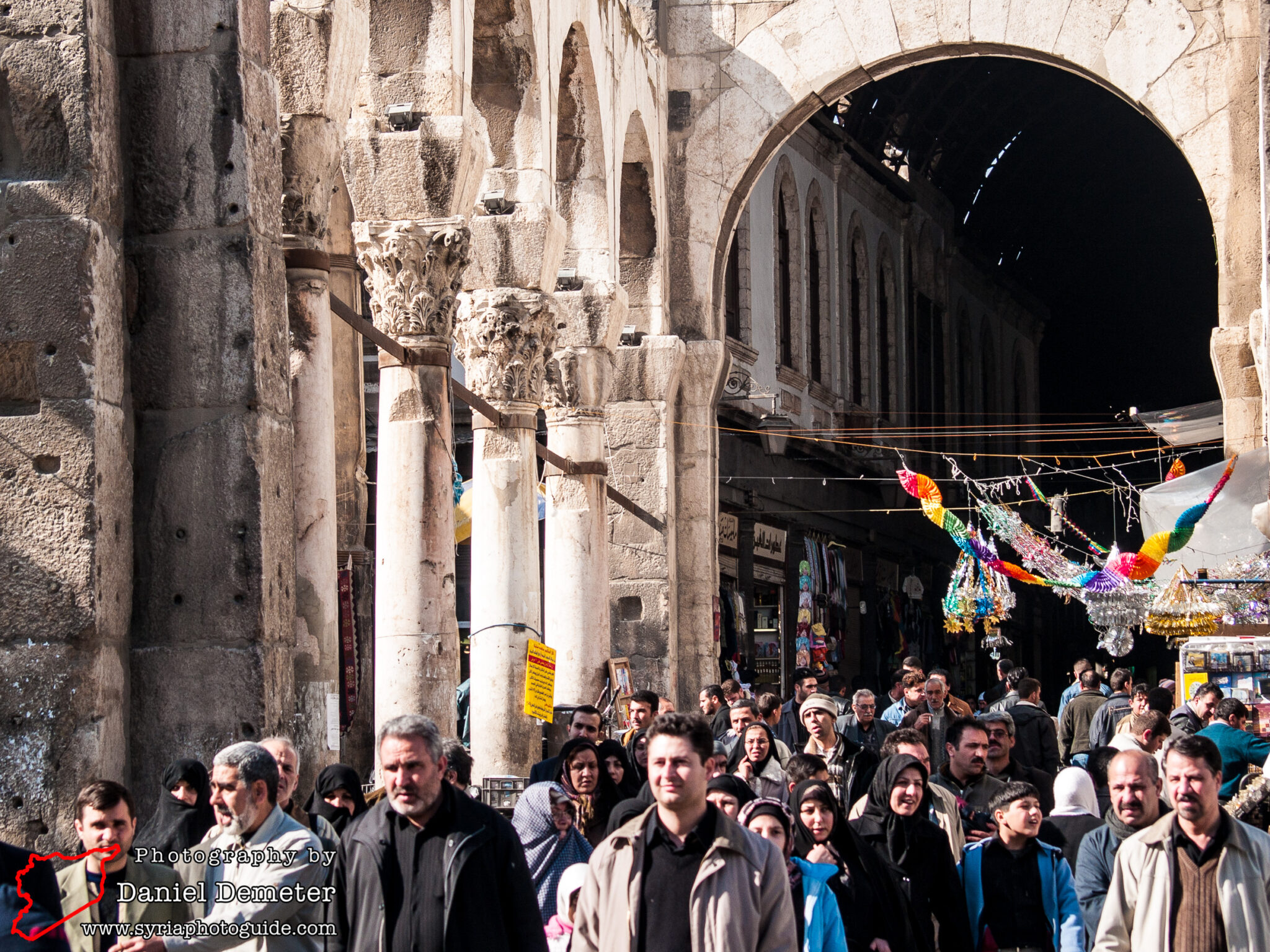 Damascus – Roman Ruins دمشق – الآثار الرومانية – Syria Photo Guide